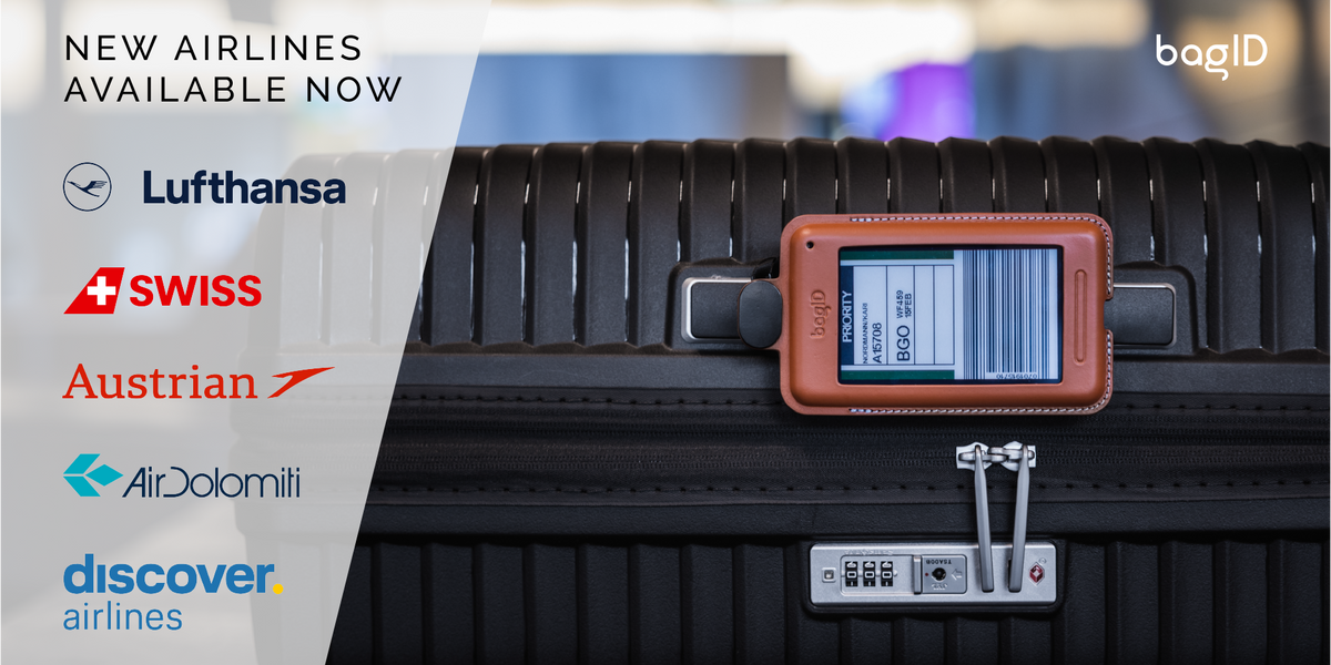 Five new airlines offer frictionless travel with BagID | BagID